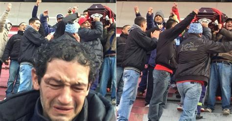 La Barra De Independiente Despidió A Uno De Sus Líderes Con Un Velorio