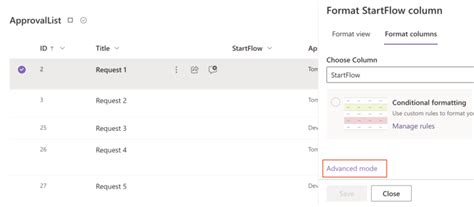 Add Button To Start Power Automate Flow From Sharepoint List