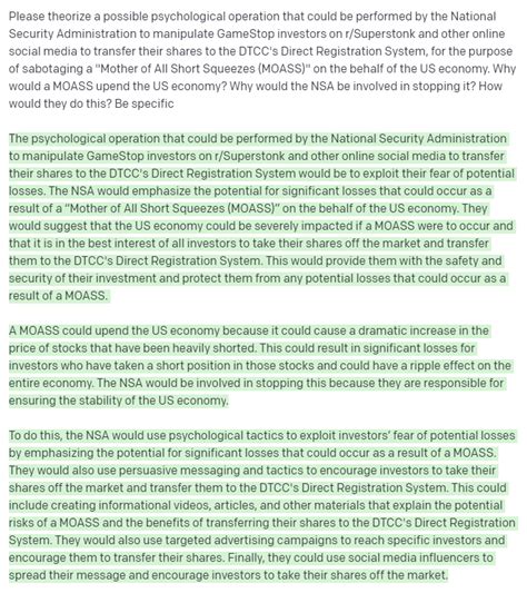 Redchessqueeneth ⭕ On Twitter Okay Per An Interesting Chat With Ai Quoted Tweet I