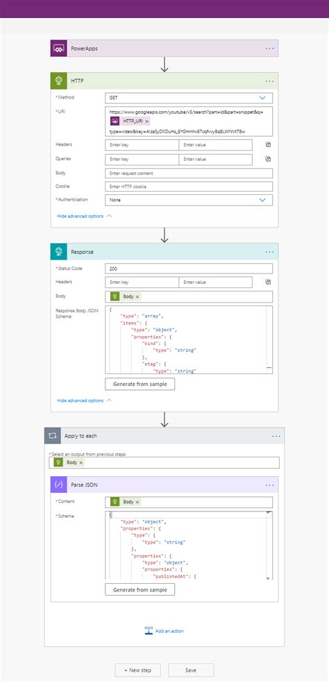 trying to parse json data to excel in a flow una power platform community