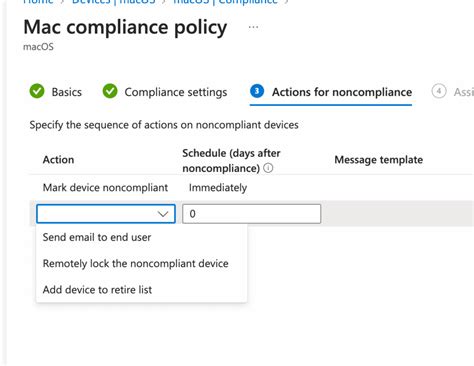 How To Set Up A Device Compliance Policy For Macos Devices With Intune Recast