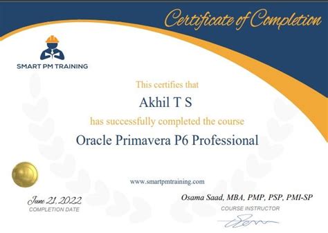 Akhil T S On Linkedin Oracle Primaverap6 Projectmanagement Planningengineer…