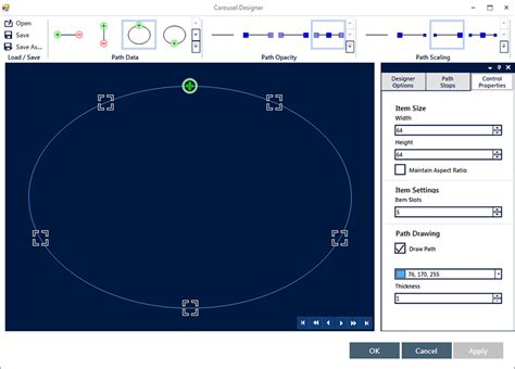 Adding Carousel Items Using The Designer Infragistics Windows Forms™ Help