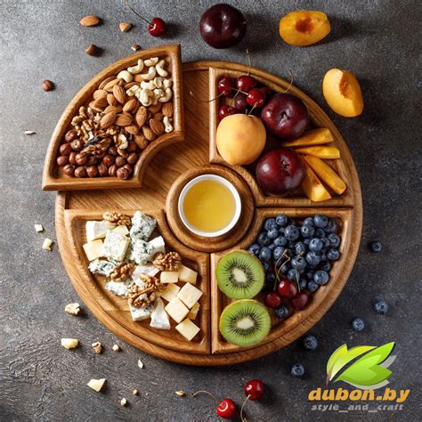 Крутящаяся Менажница Мозаика продажа цена в Минске Менажницы от Dubon практичные и