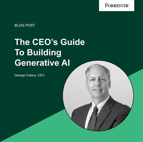 The Ceos Guide To Building Generative Ai
