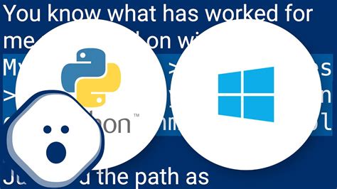 How To Add To The Pythonpath In Windows So It Finds My Modulespackages Youtube