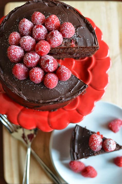 Playing With Flour Chocolate Raspberry Layer Cake