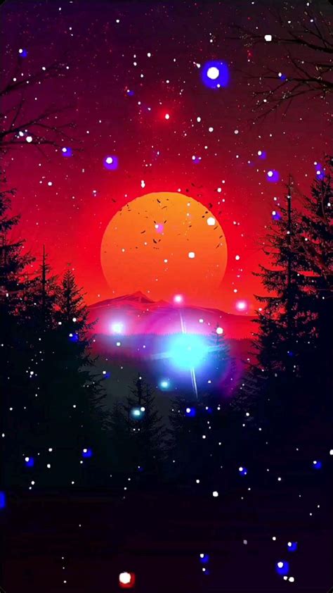 Starry Night Sky Wallpaper