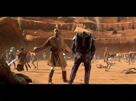 Mace Windu Vs Jango Fett Full Fight Scene Star Wars Attack Of The Clones Youtube