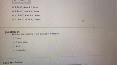 Solved Question 7 Which Is A Correct Lewis Structure For