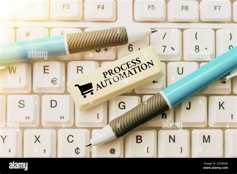 Text Sign Showing Process Automation Concept Meaning Transformation