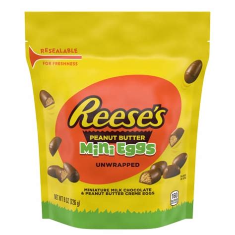 Reeses Milk Chocolate Peanut Butter Creme Mini Eggs Easter Candy