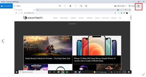 How To Save A Screenshot As A PDF On Windows 10 Computers