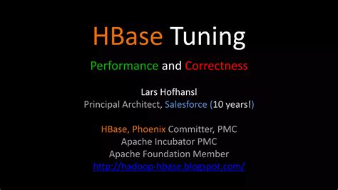 Apache Hbase Performance Tuning Ppt