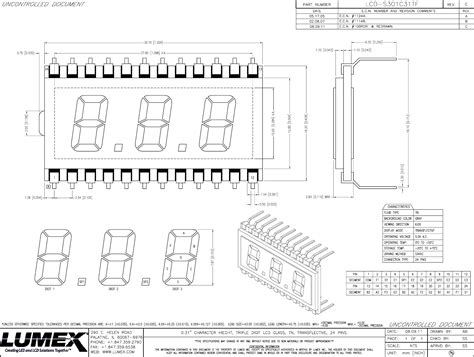 LCD S301C31TF By Lumex Opto Components Inc Datasheet DigiKey