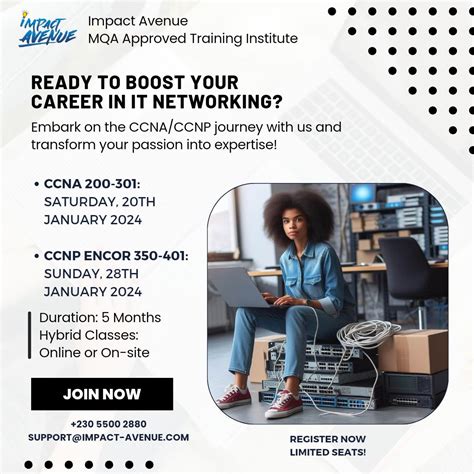 Impact Avenue Training Institute On Linkedin Ccna Ccnp Impactavenue Mauritius