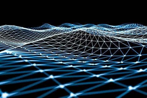 premium photo 3d rendering big data visualization digital data