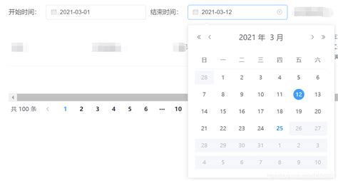 Element时间选择器开始结束时间联动效果实现elementplus 开始日期 与结束日期的联动 Csdn博客