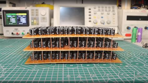 Building A Spot Welder From 500 Junk Capacitors R Hackaday