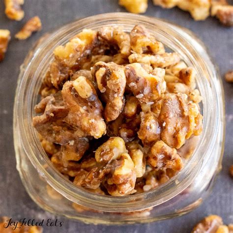 Keto Candied Walnuts Easy Sugar Free Recipe Joy Filled Eats