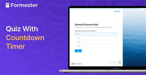How To Add A Countdown Timer To Your Quiz Formester