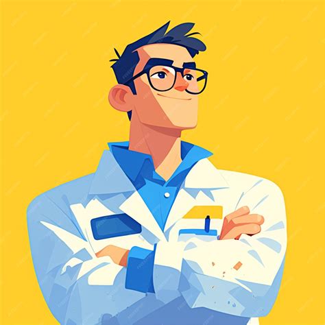 Premium Vector Singaporean Man In Robotics Engineers Uniform In Lab