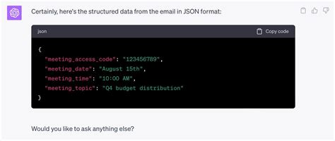 How To Extract Data From Emails With Chatgpt