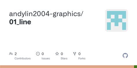 Github Andylin Graphics Line