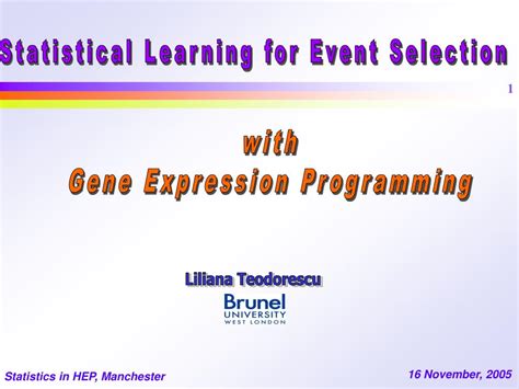 Ppt With Gene Expression Programming Powerpoint Presentation Free