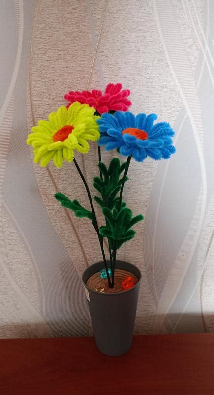 Квіти з синельного дроту — ціна 120 грн у каталозі Штучні квіти Купити товари для дому та побуту