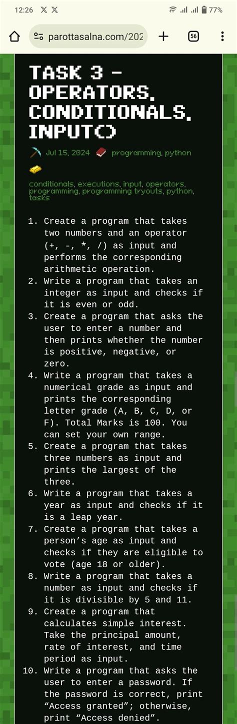5 operators conditionals input dev community