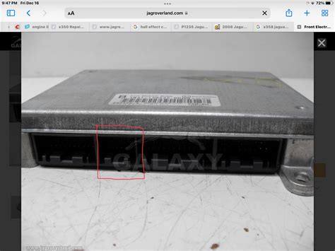 Front Electrical Module Jaguar Forum