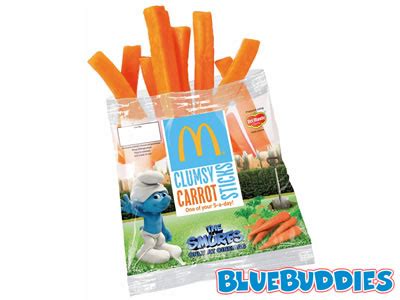 Smurfs At Mcdonalds