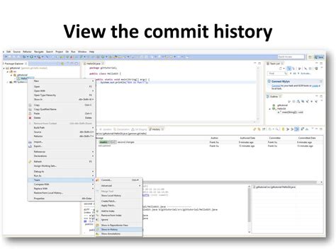 ppt git with eclipse egit powerpoint presentation free download id 6673472