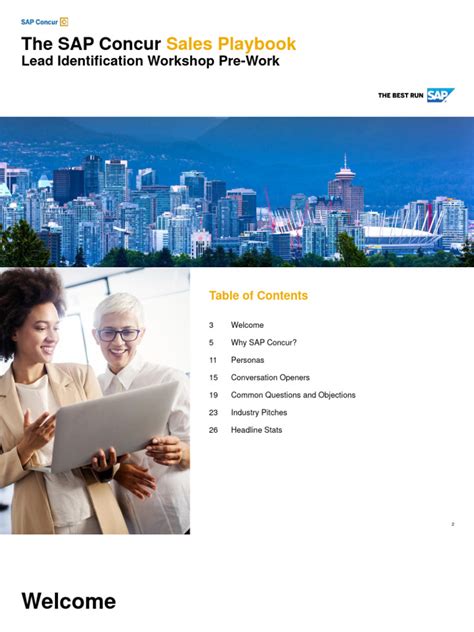 Ww Sap Concur Partner Sales Playbook Pdf Accounts Payable Business