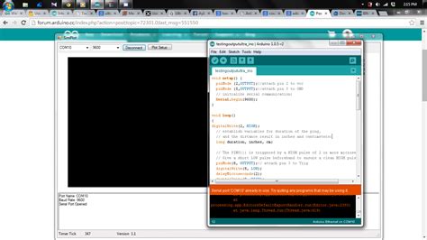 Getting Real Time Data From Arduino Interfacing W Software On The Computer Arduino Forum