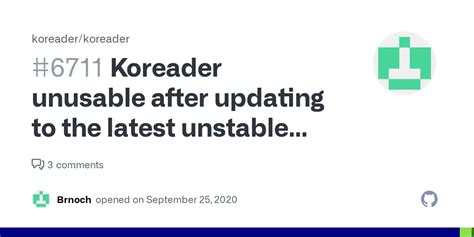 Koreader Unusable After Updating To The Latest Unstable Version Version Cervantes
