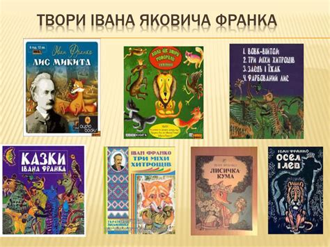 Презентація Літературні казки Іван Франко казкар