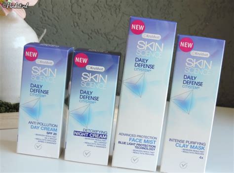 Skincare Kruidvat Skin Science Daily Defense Pinkit Nl