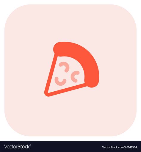 Slice Of Fresh Italian Classic Pizza Royalty Free Vector
