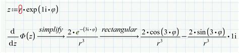 solved symbolic operations with complex functions conjug ptc