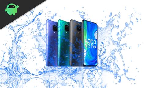 Xiaomi Poco M M Pro And C Waterproof Test