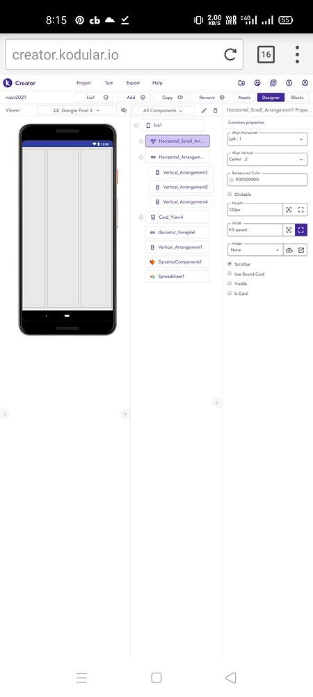 How To Create A 3 Column Grid View Using Dynamic Component Extension