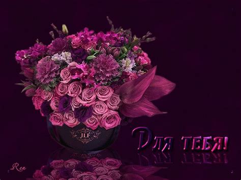 Пин от пользователя 👑🍀👑angềlique💖 на доске ОТКРЫТКИ ♥♥♥ С днем рождения Розы Букет