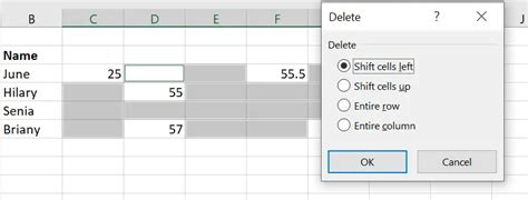 quick way to remove blanks excel data tidy up