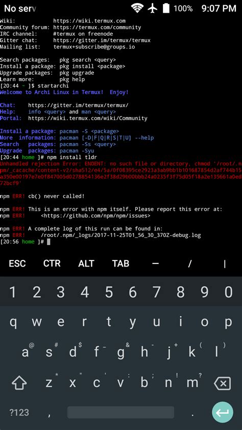 This Is An Error With Npm Itself Please Report This Error Issue Npm Npm GitHub