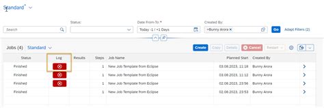 Create Application Logs And Attach It To Application Job In Abap Cloud