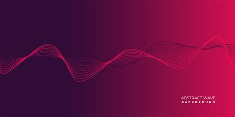 Dynamic Wave Pattern Vector Data Visualization 22482489 Vector Art At Vecteezy
