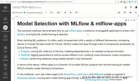 introducing mlflow apps a repository of sample applications for mlflow