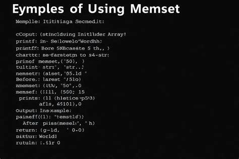 Mastering Memset C The Ultimate Guide
